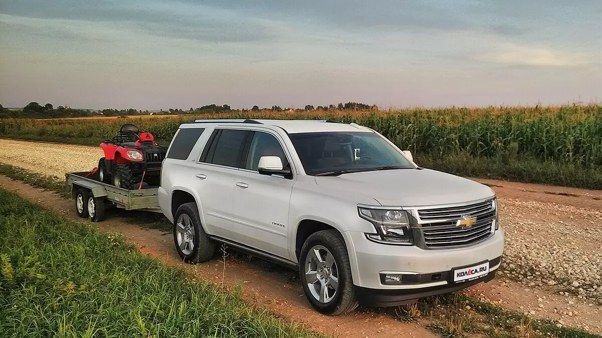 Και camper επιπλέον: δοκιμή οδήγησης chevrolet tahoe ltz με ένα ρυμουλκούμενο 38563_21