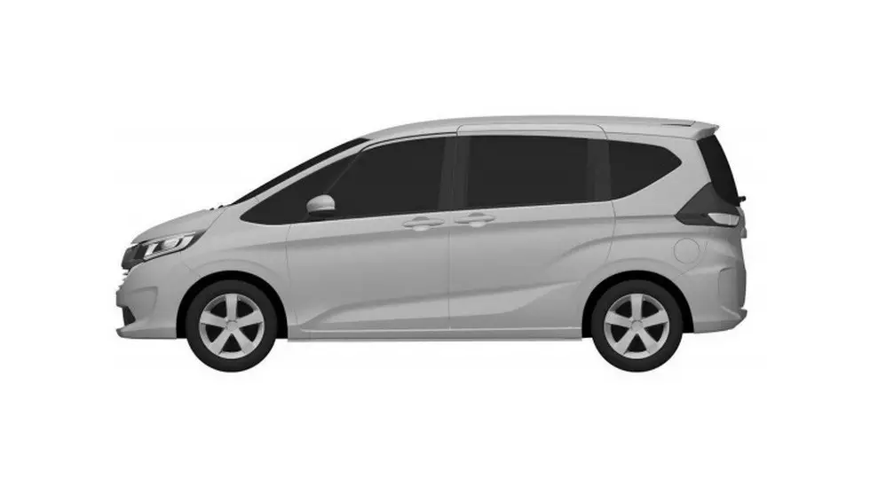 ຖືກປະຕິເສດການອອກແບບ Minivan Honda ໃຫມ່ 38580_2