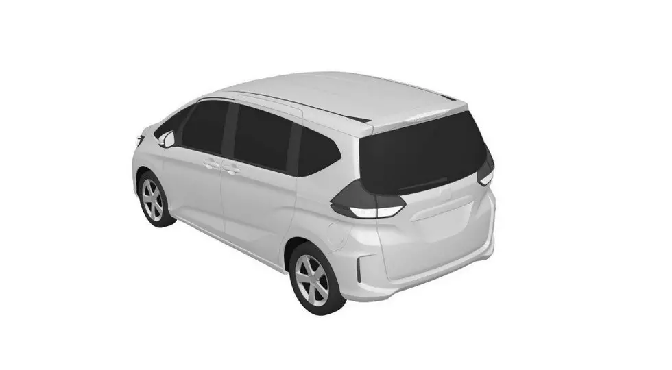 ຖືກປະຕິເສດການອອກແບບ Minivan Honda ໃຫມ່ 38580_3