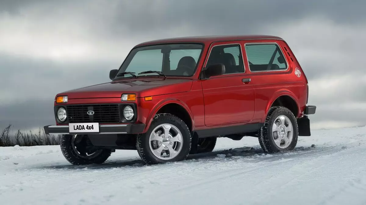 Auf dem Foto: der aktuelle Lada 4x4 3D