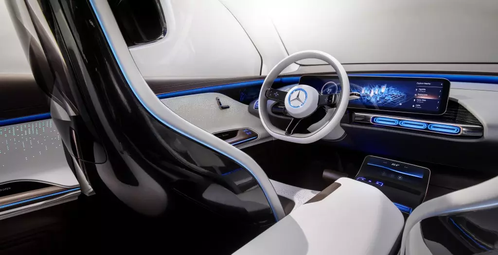 Mercedes-Benz ຈະສະແດງເຖິງ Electrocars ຫລູຫລາພາຍໃຕ້ subbrend eq 38767_12