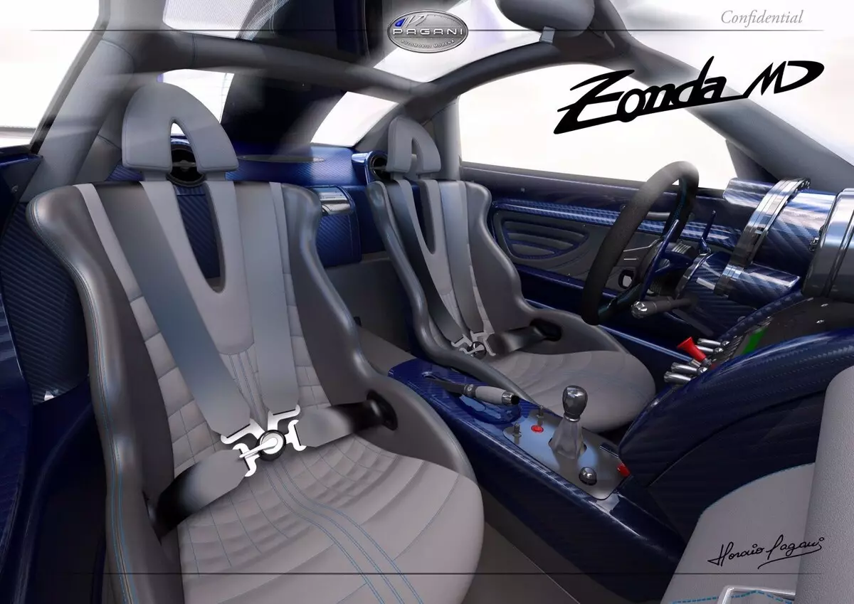 Italians released a single version of the Pagani Zonda sports car 38861_3