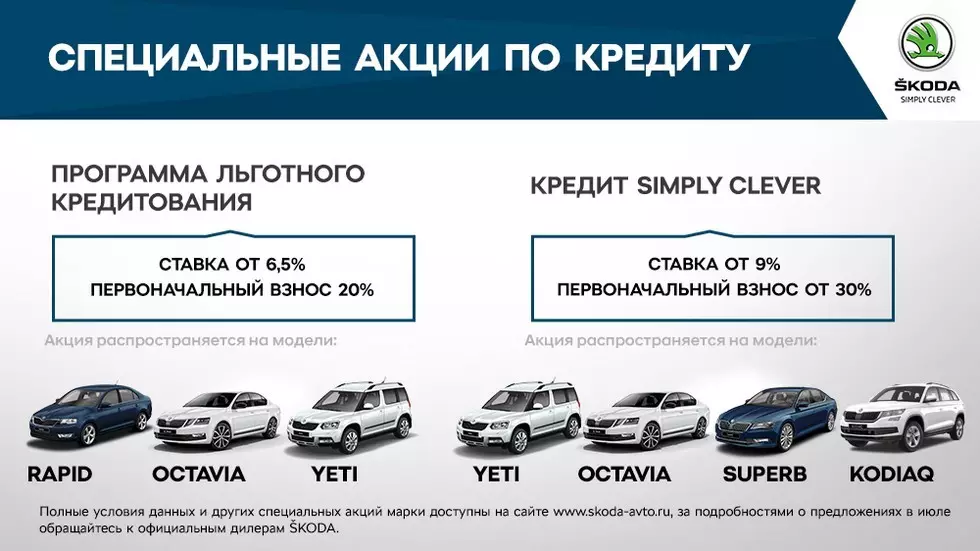 Июль айында Skoda кардарларына жагымдуу сунуштар (2)