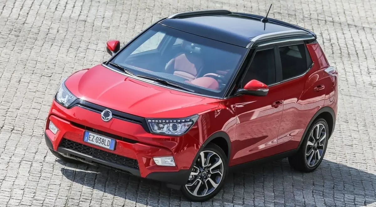 The New Crossover ບົນພື້ນຖານຂອງ Ssangyong Tivoli ໄດ້ສະແດງໃຫ້ເຫັນ 