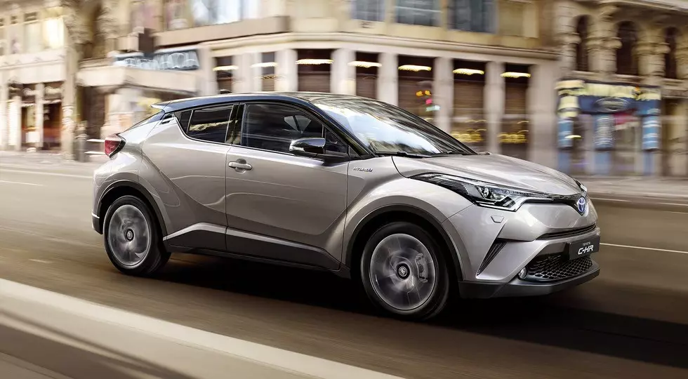 Die Toyota C-HR Crossover bereitet sich auf den Umsatz in Europa vor 38963_1