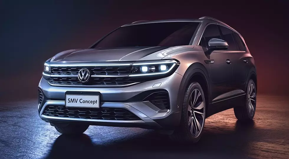 Anh trai Volkswagen Teramont một lần nữa lái xe trên máy ảnh (gần như không ngụy trang) 38995_4