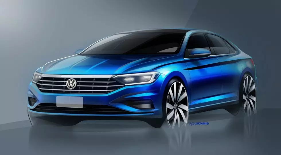 Η Volkswagen αποκάλυψε το σχεδιασμό της νέας γενιάς Jetta 39000_1