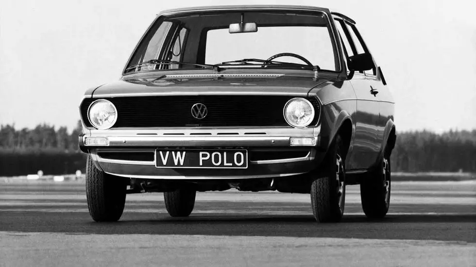 In die foto: Volkswagen Polo '1975-79