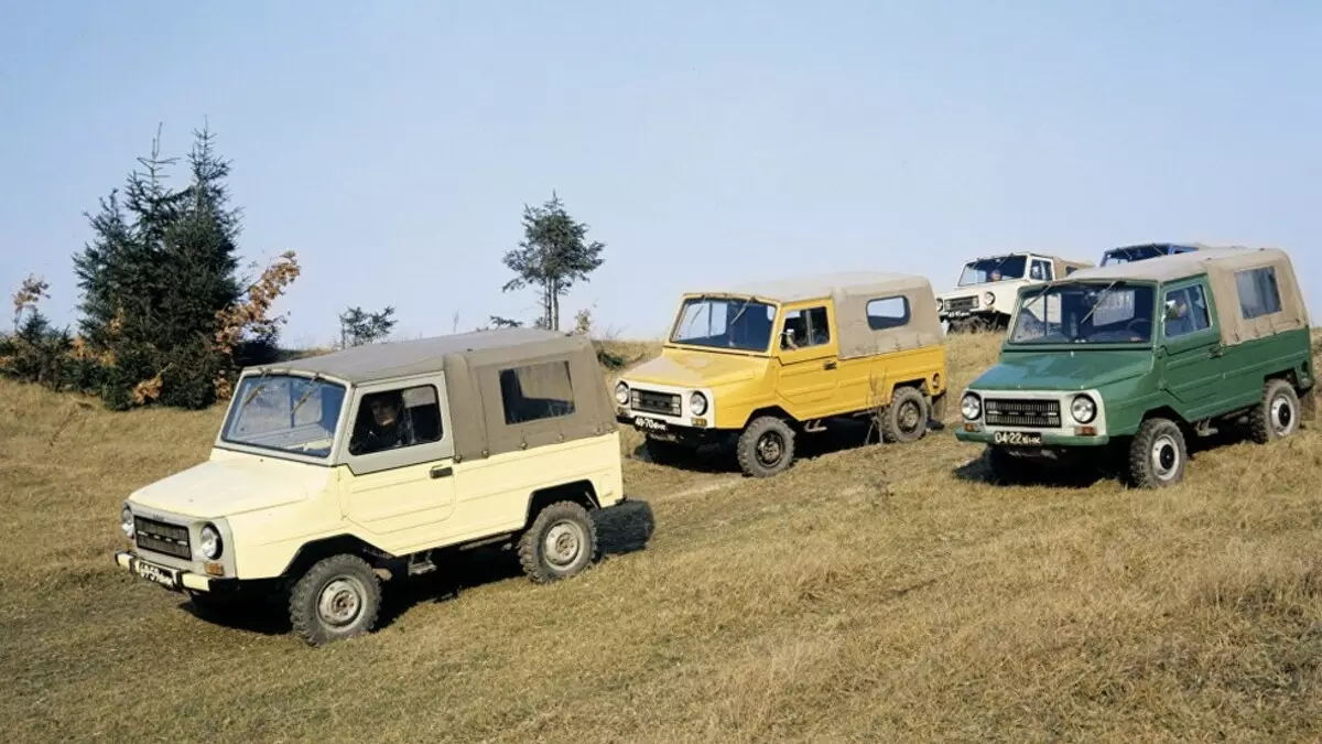 Jaguar, Pigmey und andere: unbekannte SUVs der UdSSR 39141_58