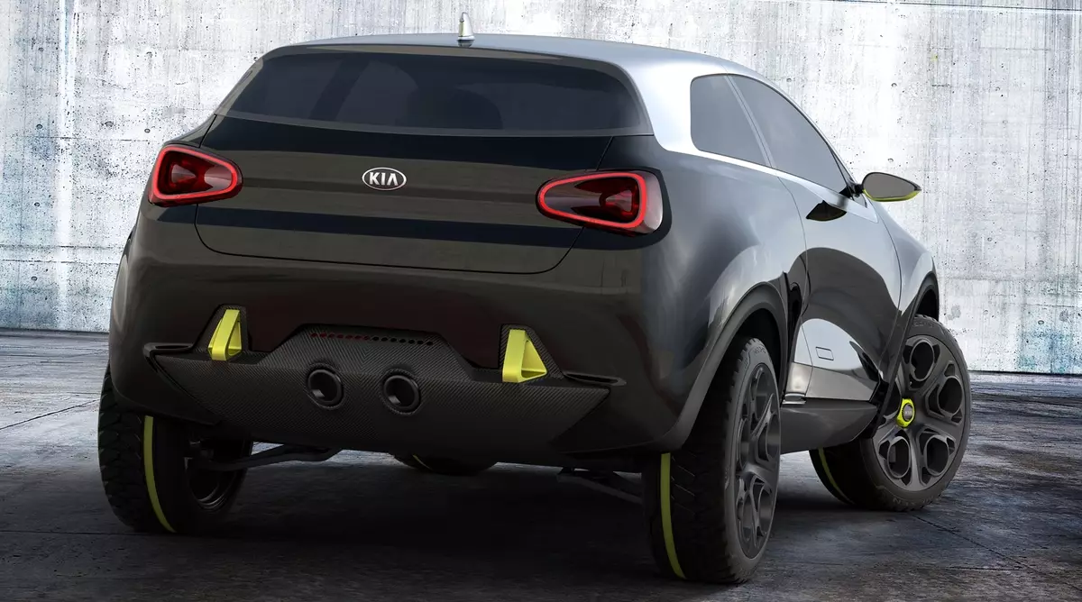 Kia a montré un teaser hybride crossover 39226_4