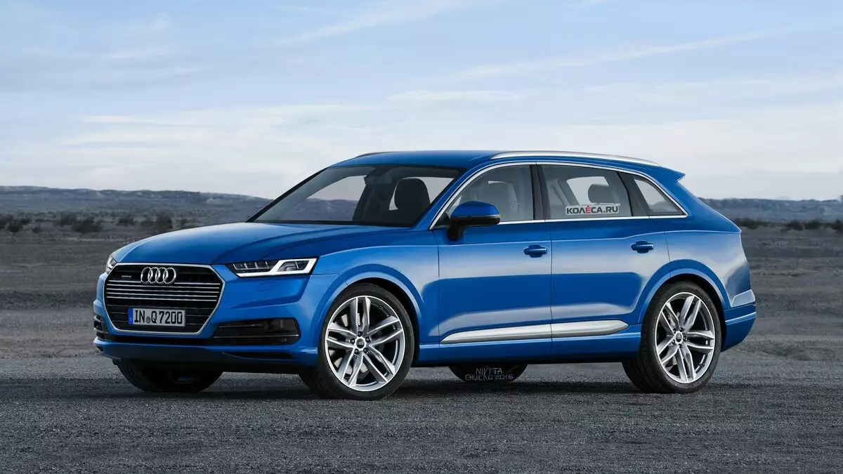 Audi Q8 aurrealdea