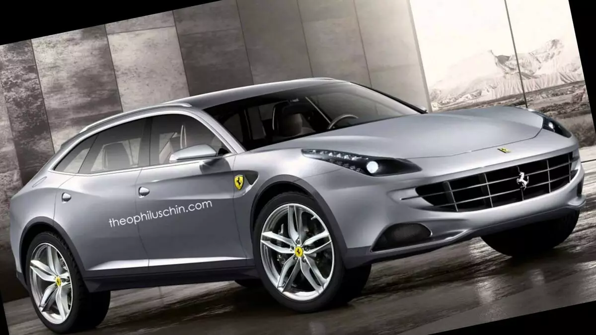 Ferrari Crossover- ի կողմից անկախ դիզայներից