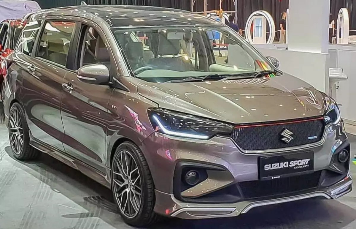 스즈키 Ertiga 스포츠 개념입니다. 사진 : Gaadiwaadi.com.