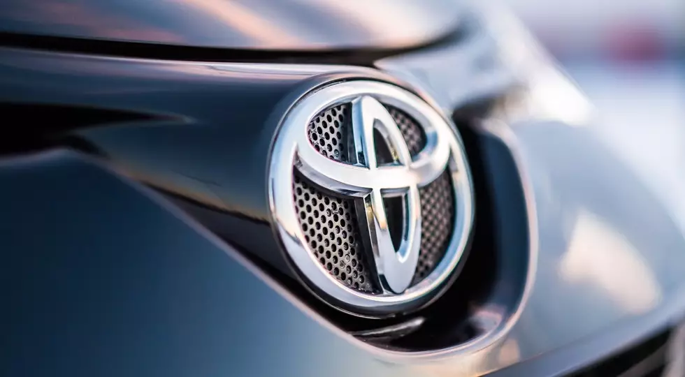 Լուսանկարում. Logo Toyota