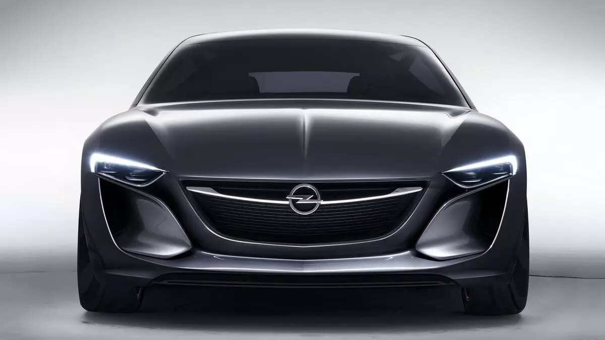 In die foto: Opel Monza Concept