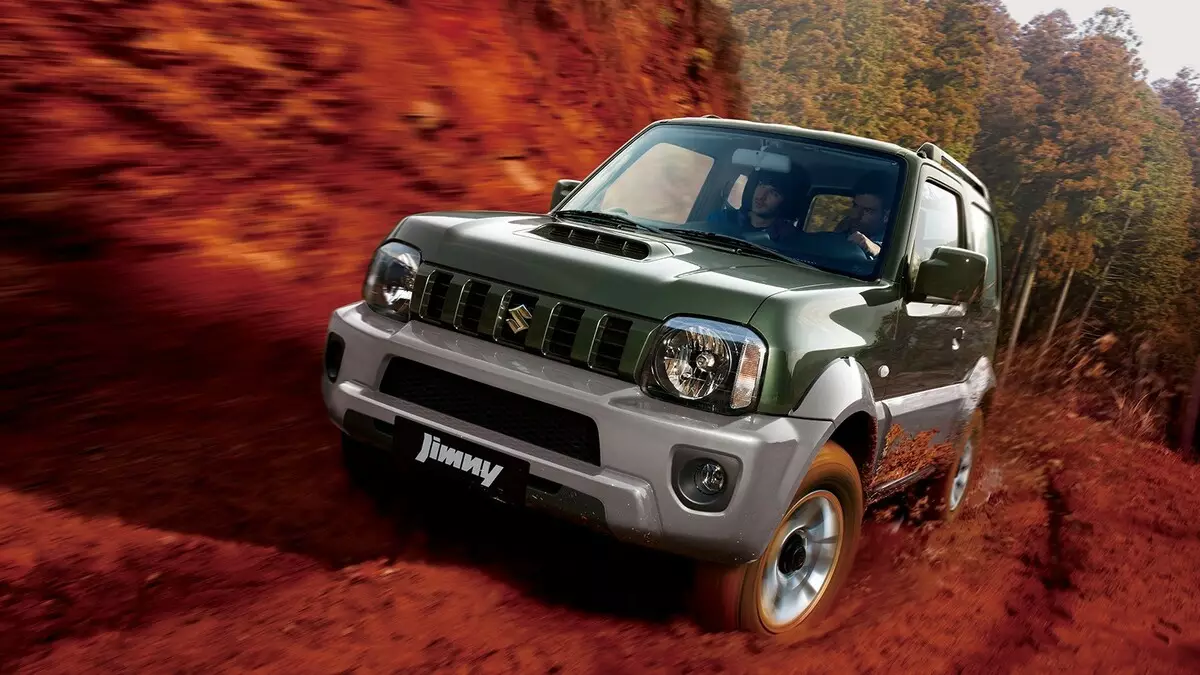 Fourth generation of SUZUKI Jimny SUV will collect in India 39627_1