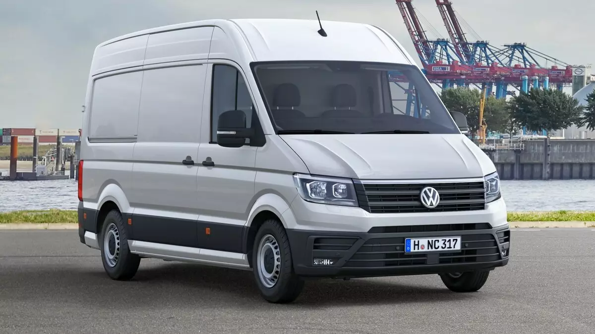 Зураг дээр: Volkswagen Crafter