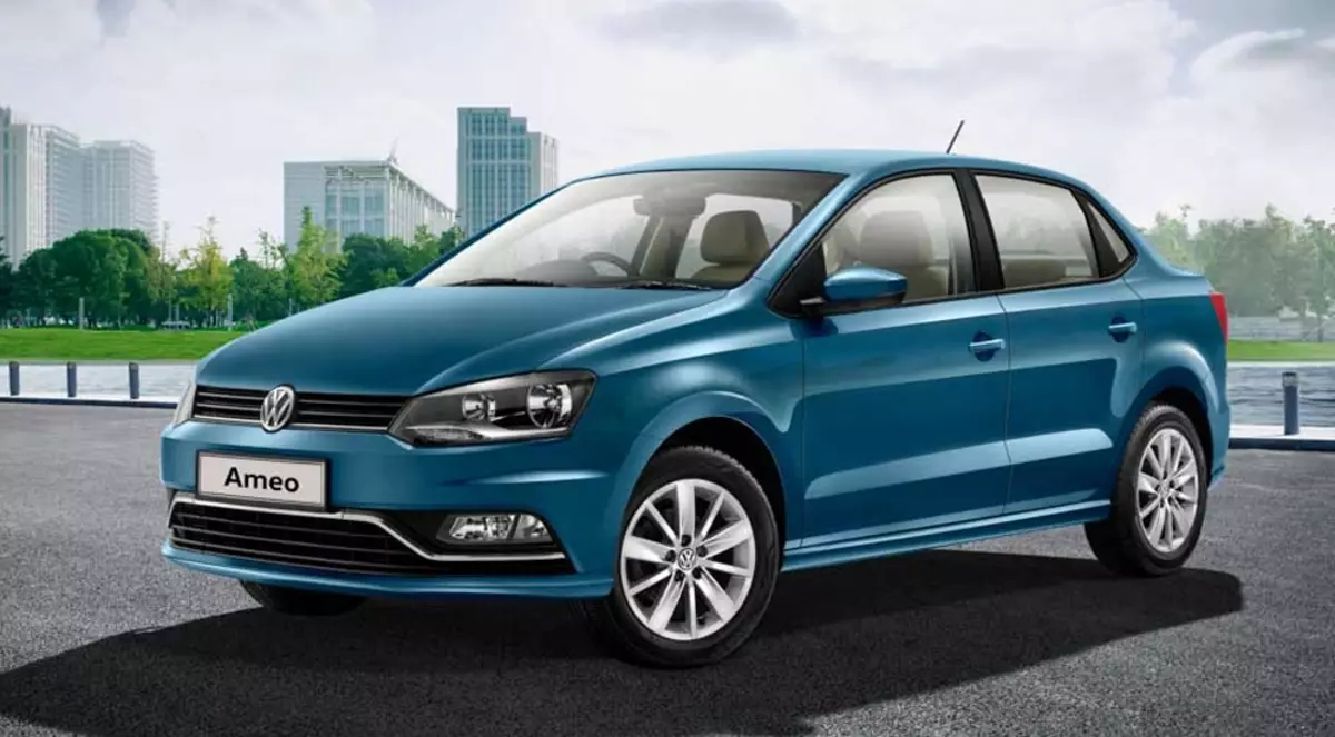 Новы «бюджэтнік» Volkswagen Ameo прадстаўлены афіцыйна 39758_1