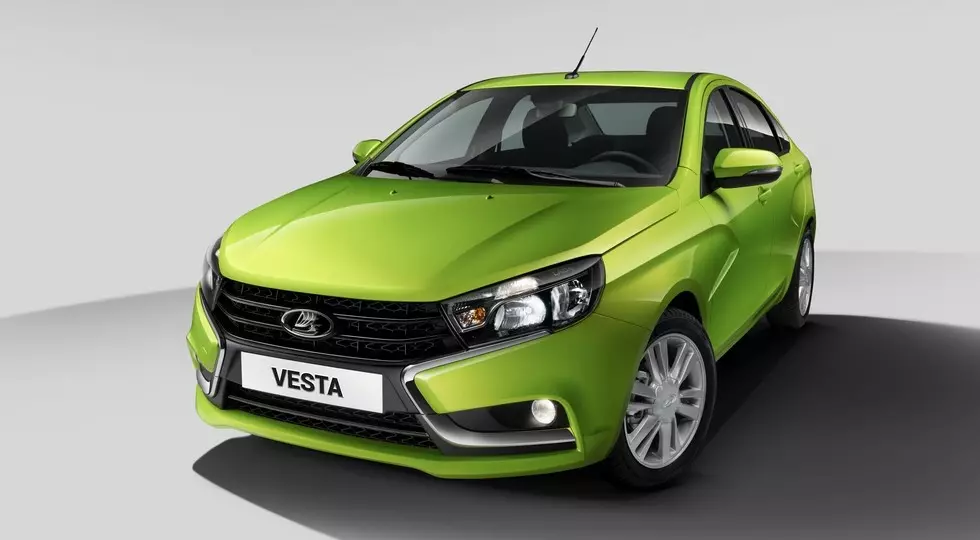 Lada Vesta for Russland vil motta alternativer fra den europeiske versjonen 39886_1