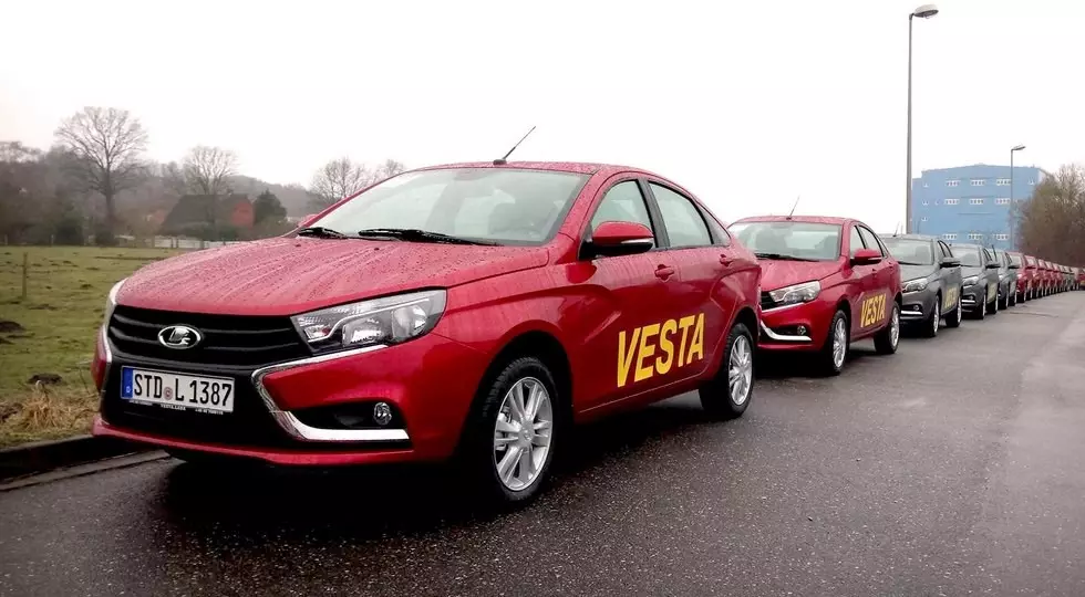 Lada Vesta for Russland vil motta alternativer fra den europeiske versjonen 39886_4