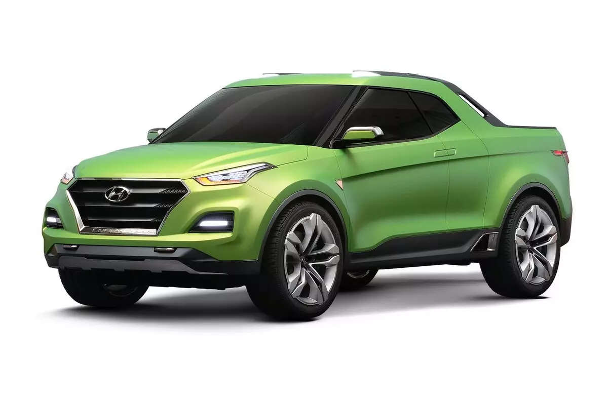 Hyundai өзүнүн пикаптын дизайнын жактырды. Премьера качан? 40030_1