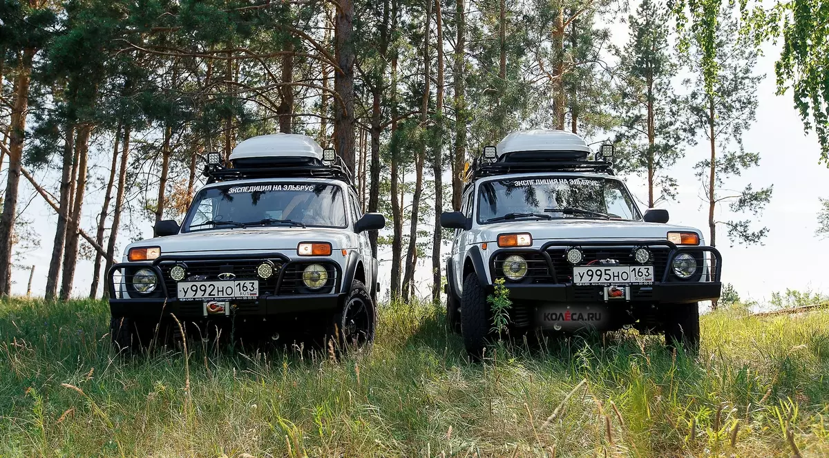 Iqokelelwe i-Lada yokuqala ye-LEAD 4X4 ELBRUS 40121_1