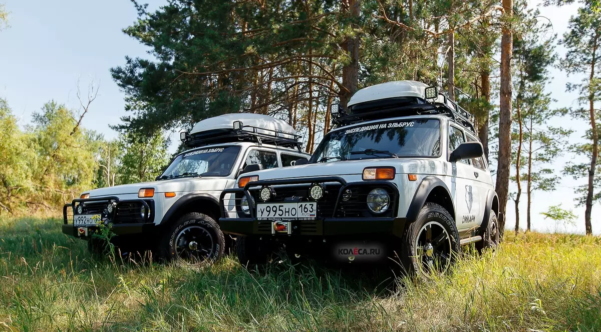 एकत्रित पहले लाडा 4x4 ELBRUS संस्करण 40121_2