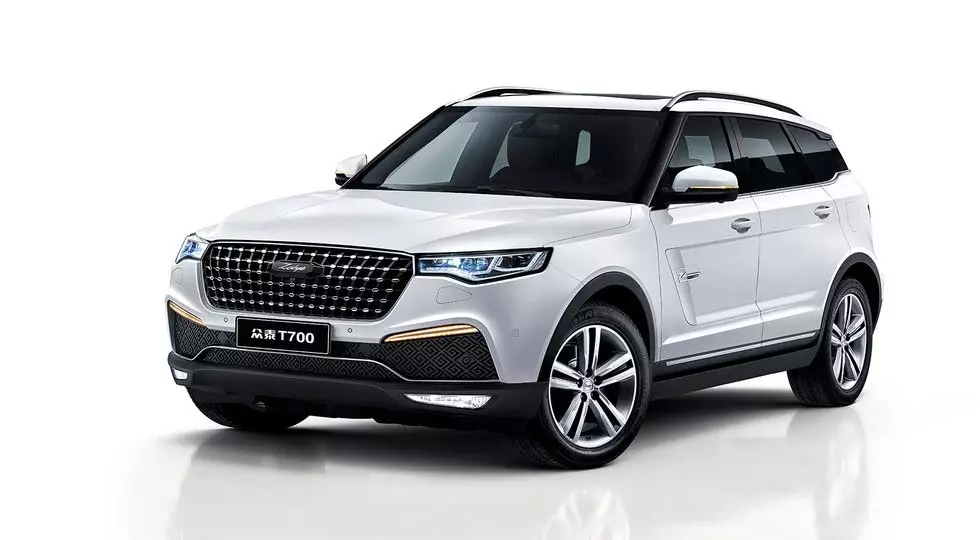 Zotye Crossover met die ontwerp 