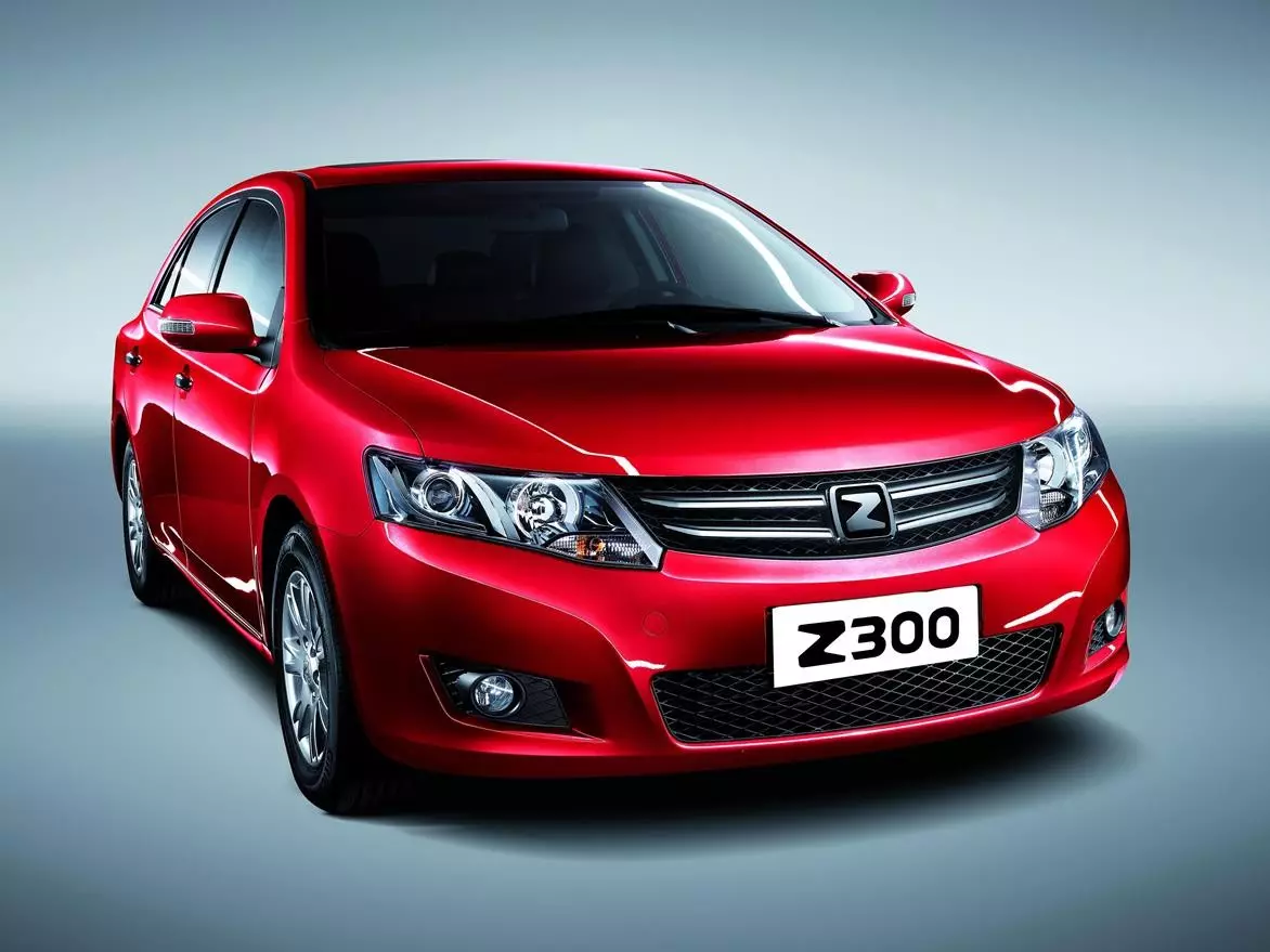 Zootye Z300 Sedan na-adị ọnụ ala karịa otu narị puku rubles