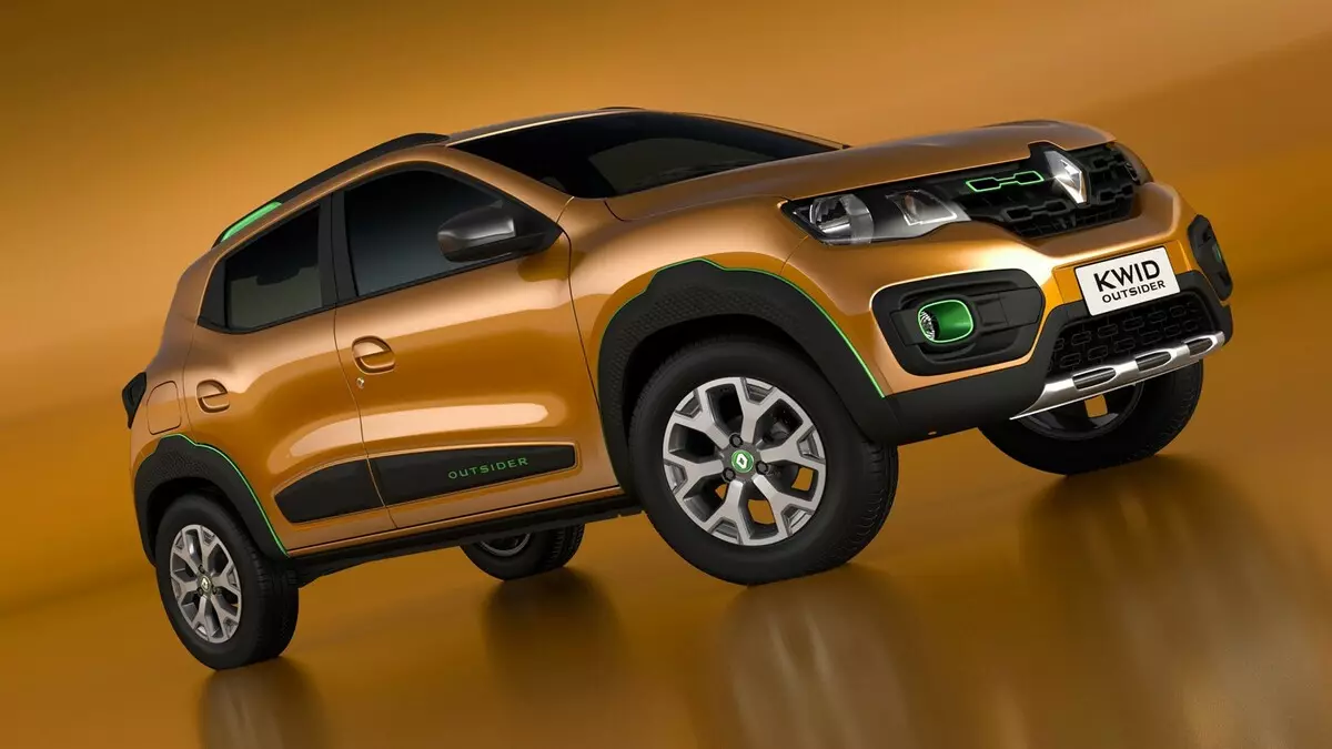 Sur la photo: Renault Kwid Outsider Concept