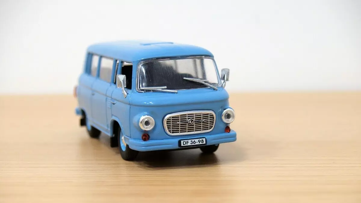 Chelny socialismus: Barkas B1000 Minibus Development Historie 40365_37