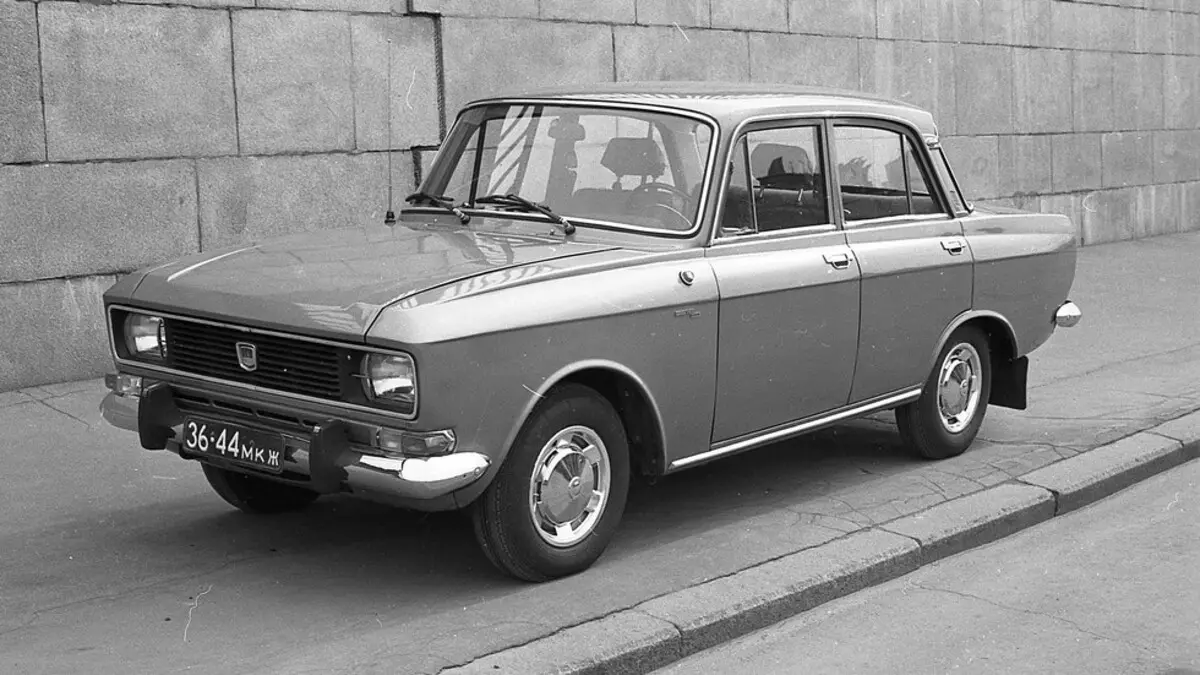 An experienced Moskvich-2140 1972. The latest development of Andronova