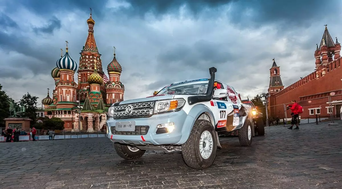 Pickups Dongfeng se može pojaviti u Rusiji nakon sudjelovanja u rally 