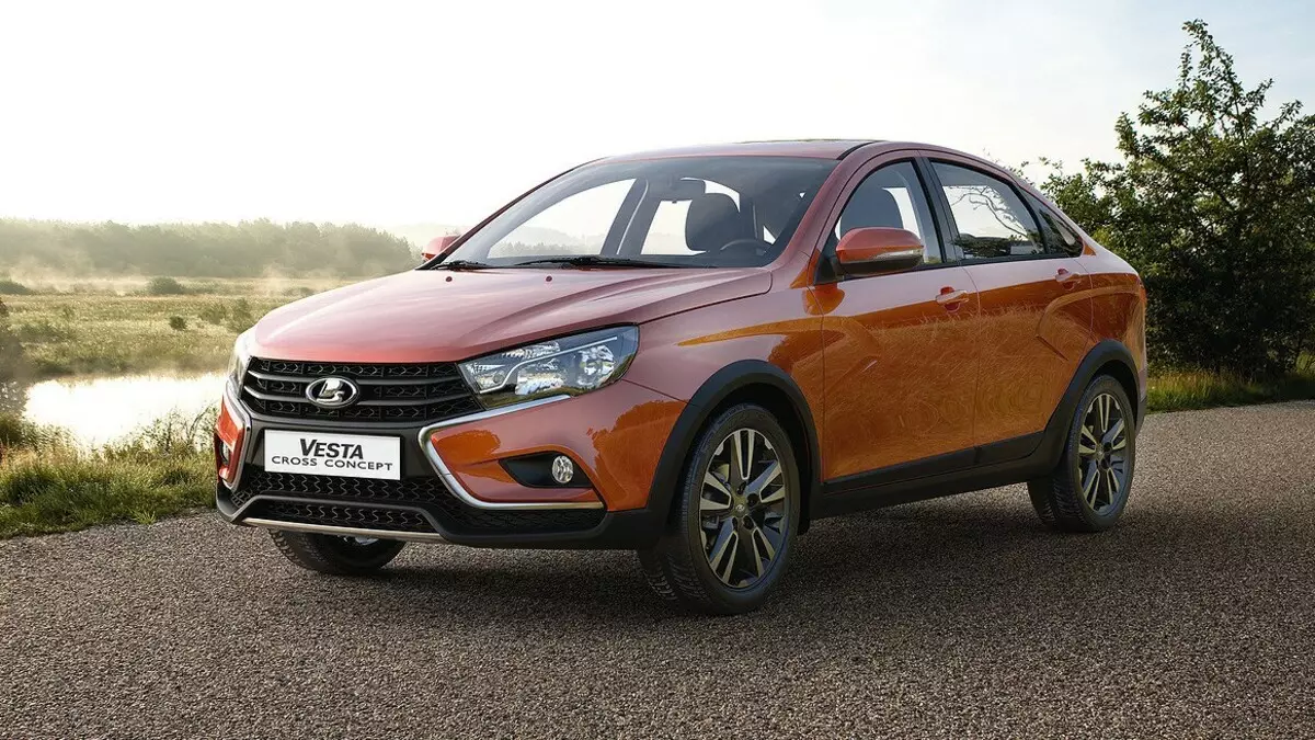 La version transversale Lada Vesta et Xray sont officiellement présentées 40708_1