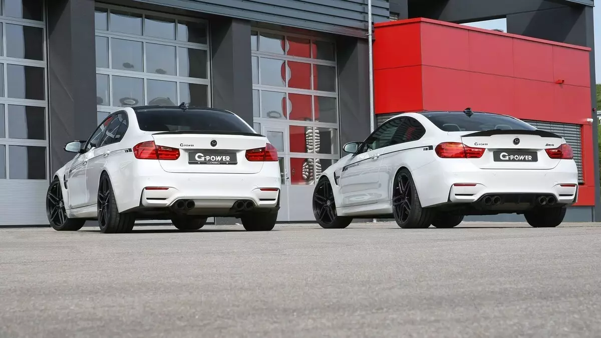 1200-sterkur Bavarian Duet BMW M3 og M4 frá Atelier G-Power 40743_7