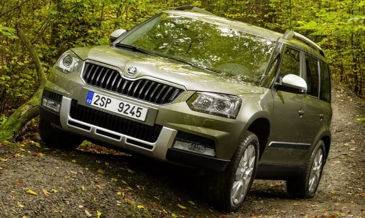 سۈرەتتە: Skoda yeti دېرىكتورى