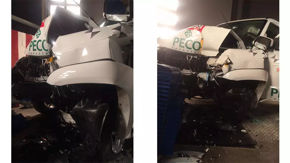 УАЗ Патриот се скрши за тест за несреќа 40847_3