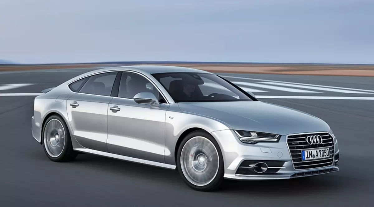 Audi A7 met Autopilot passeert een proefrit 885 kilometers lang 4099_1