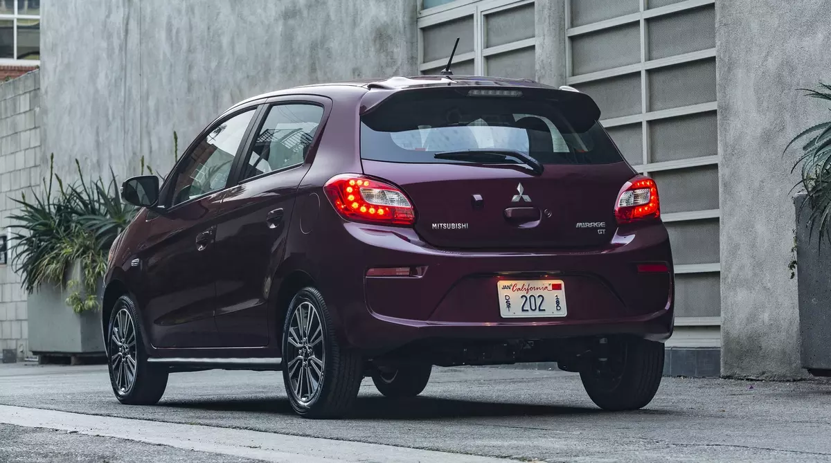 Mitsubishi Mirage မြင်းကောင်ရေလေးကောင်ရေတပ်ဆင်ထားသည် 41072_3