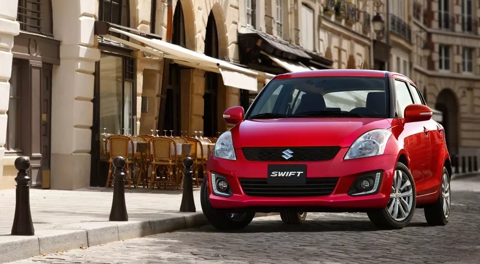 A fotóban: Suzuki Swift