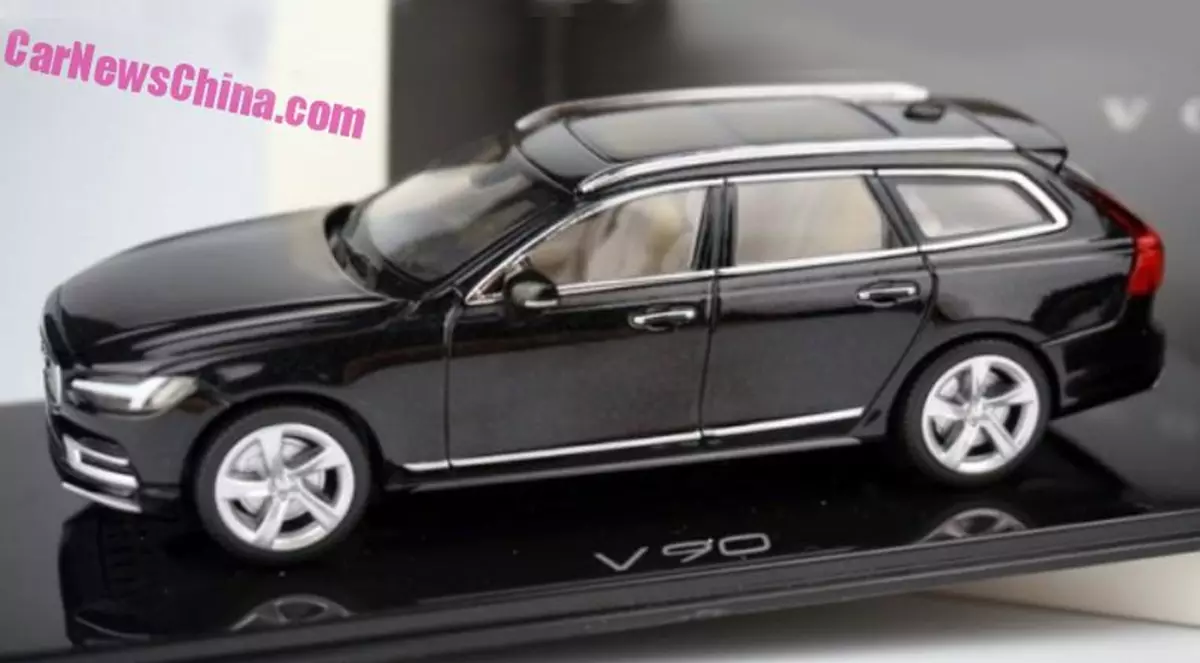 새로운 Volvo V90 왜건 Declassified Toy. 41254_1