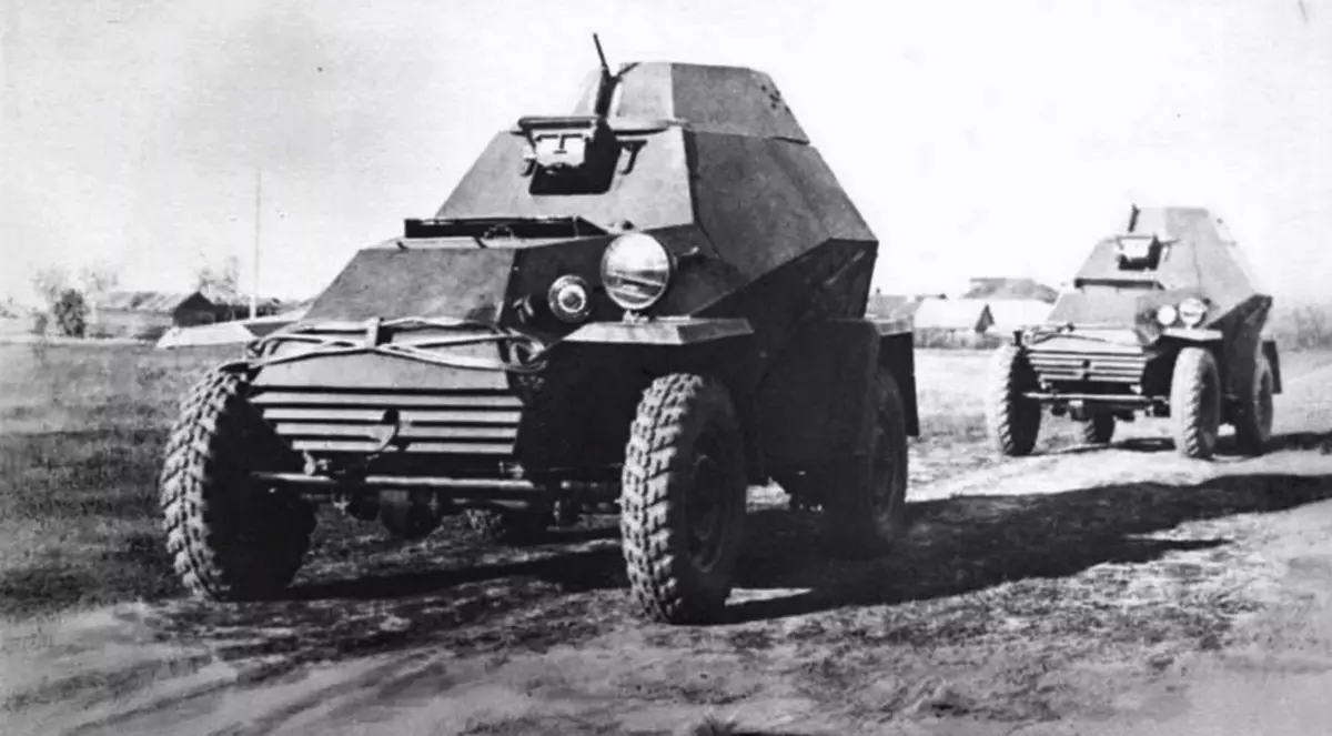 Mavhiri emapango makuru ekuratidzira: nhoroondo yeSoviet Armored Cars 41256_11