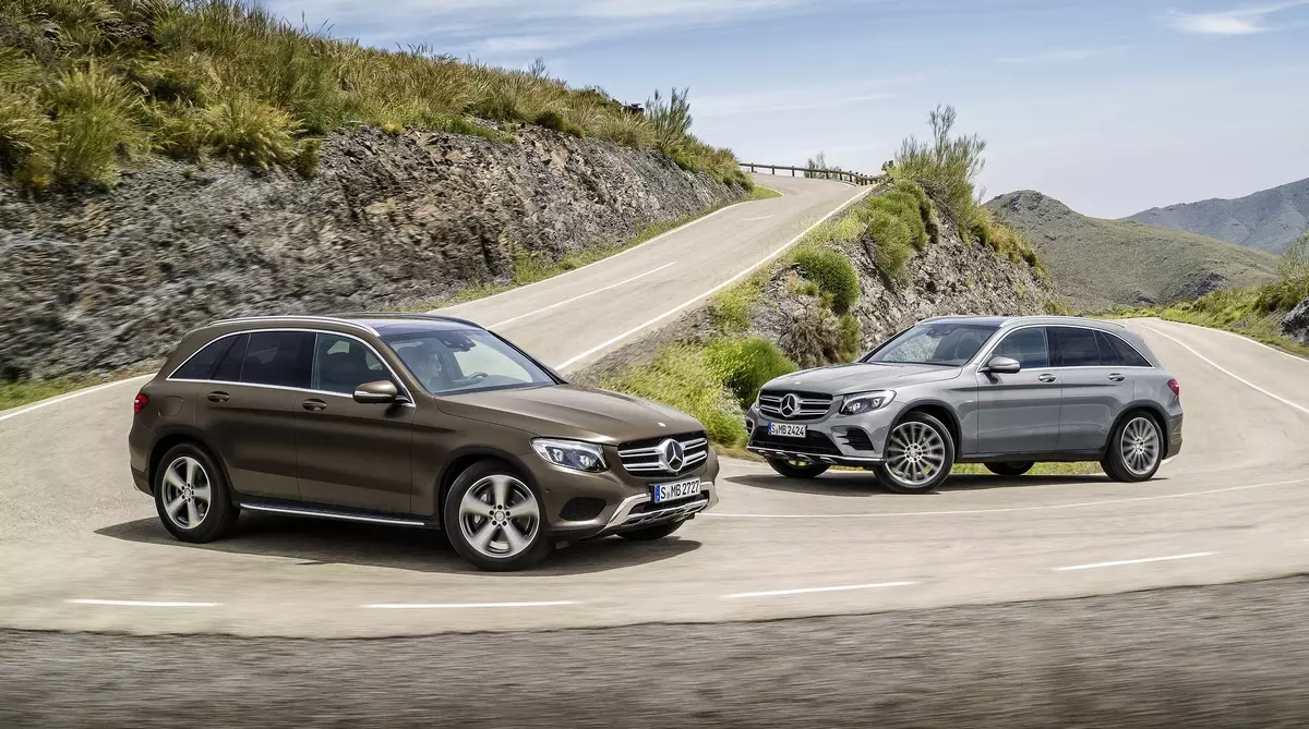 Ny Mercedes-Benz Glc skickad till GLK pensionerade