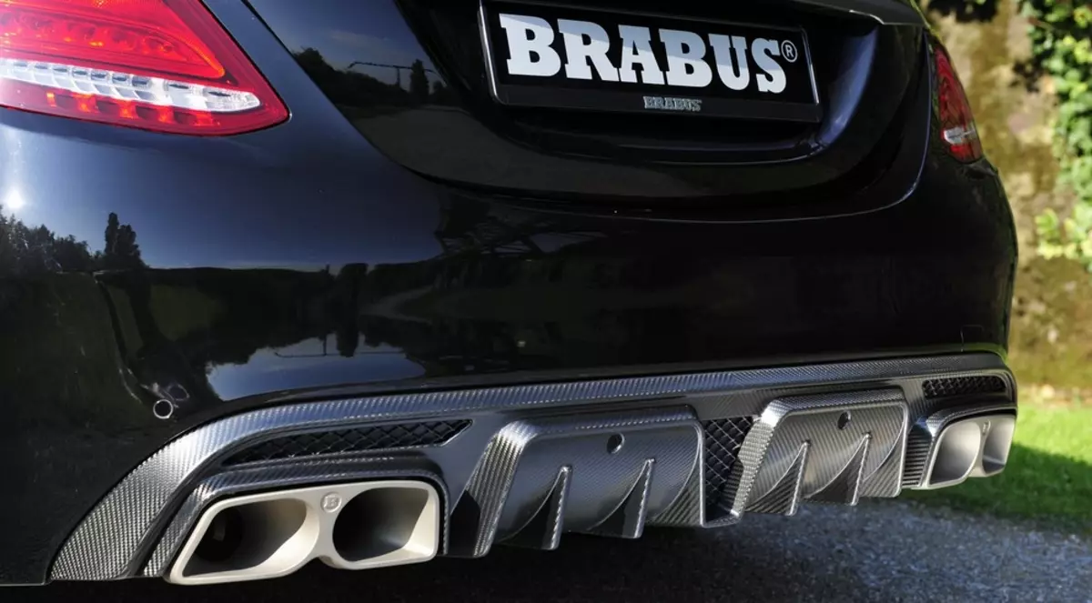 Mercedes-Amg C 63 S ya sami dawakai 600 daga Brabus 41451_14