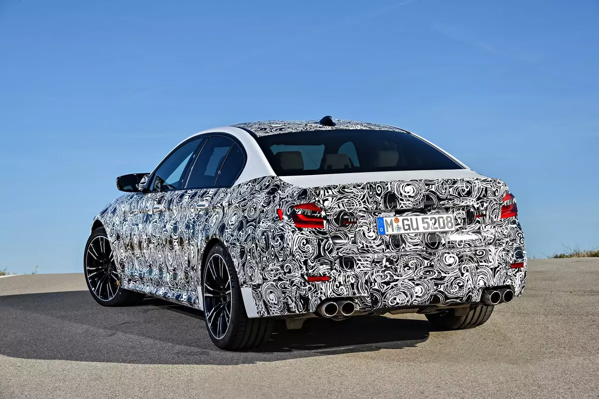 Санҷишҳои аввали прототипи BMW M5: Седан бераҳмона бо 