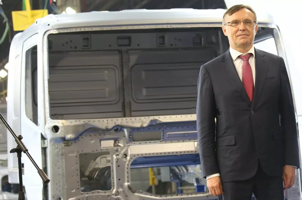 In the photo: Head of Kamaz Sergey Kogogin