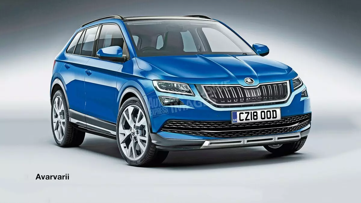 Avarvarii / ऑटो एक्सप्रेस पासून skoda fabia suv प्रस्तुत करा