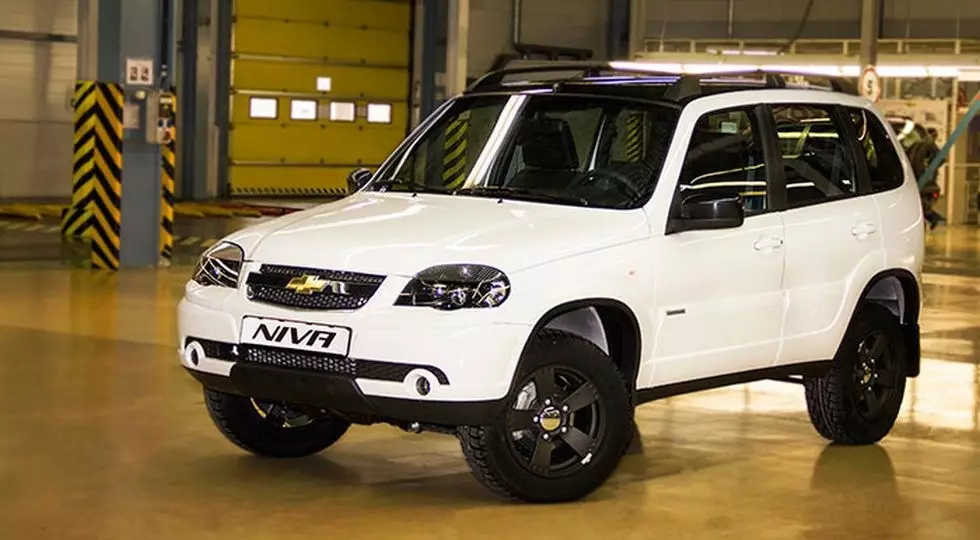 Суретте: Chevrolet Niva арнайы шығарылымы