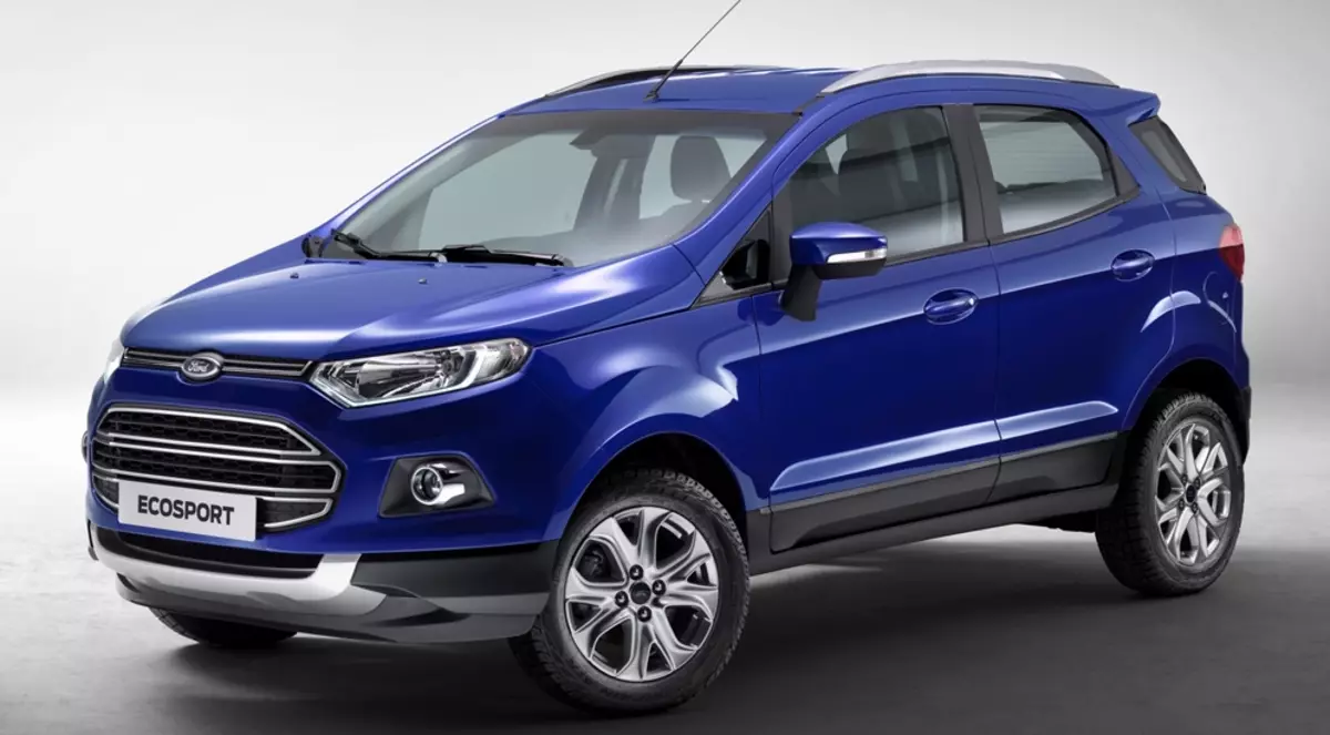 Moralo ka mokhoa o bohale le turbo: Ford e itokisetsa karolo ea pele ea ecosport e ncha 42614_1