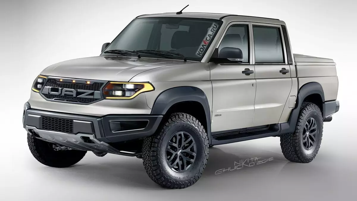 Uaz Raptor הקדמי